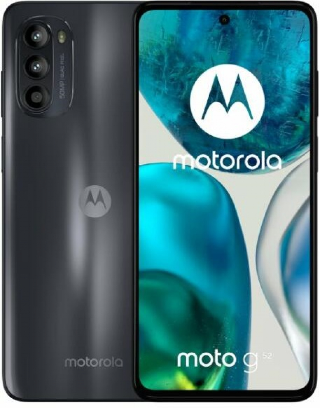 Смартфон Motorola Moto G52 4/128GB Charcoal Grey - Техмарт