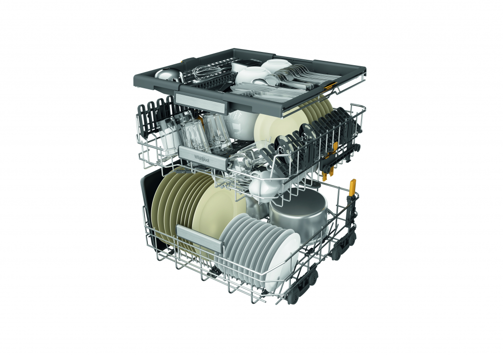 Съдомиялна машина 60см Whirlpool W7f Hp43 X Техмарт