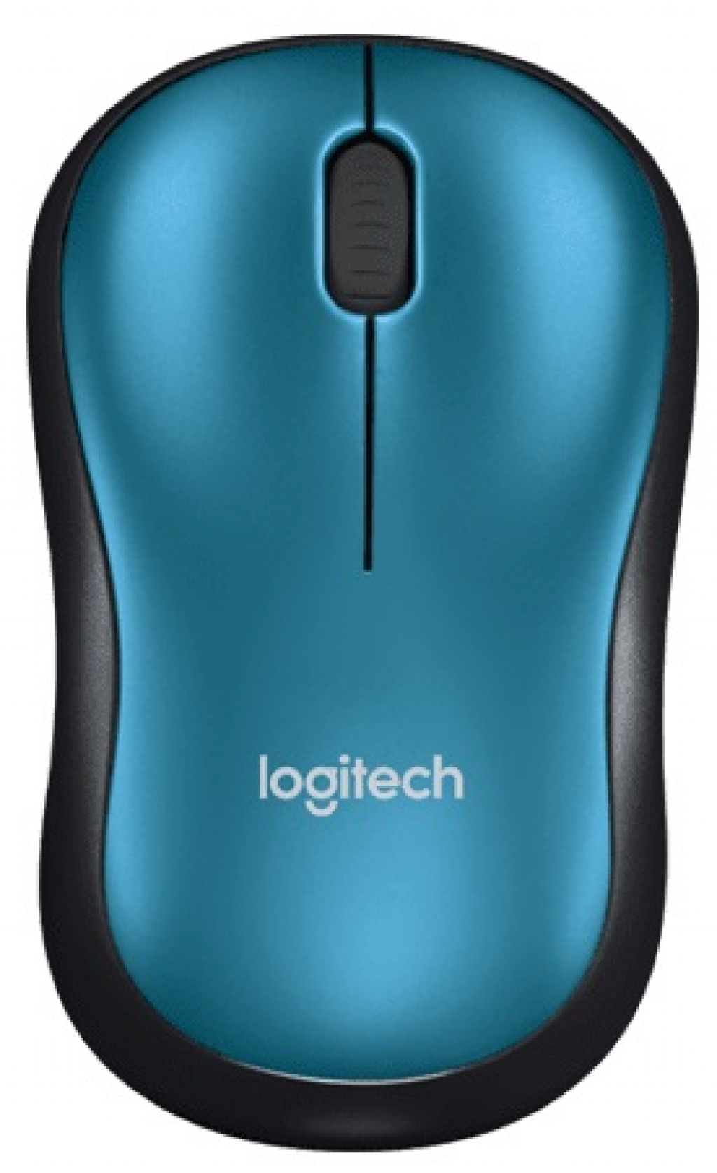 Мишка Logitech Wireless Mouse M185 Blue - Техмарт